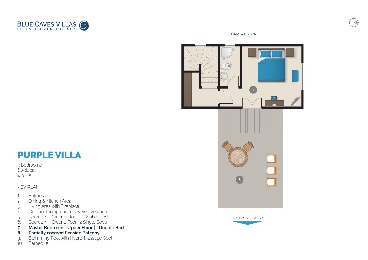 Purple Luxury Villa | Blue Caves Villas in Zakynthos Greece